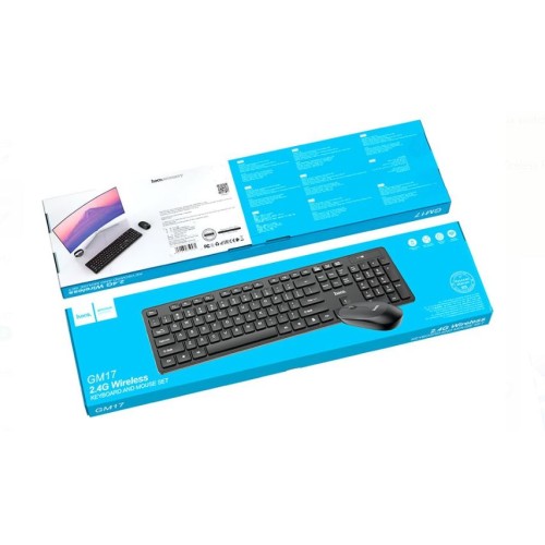 Hoco Keyboard + mouse set “GM17” wireless